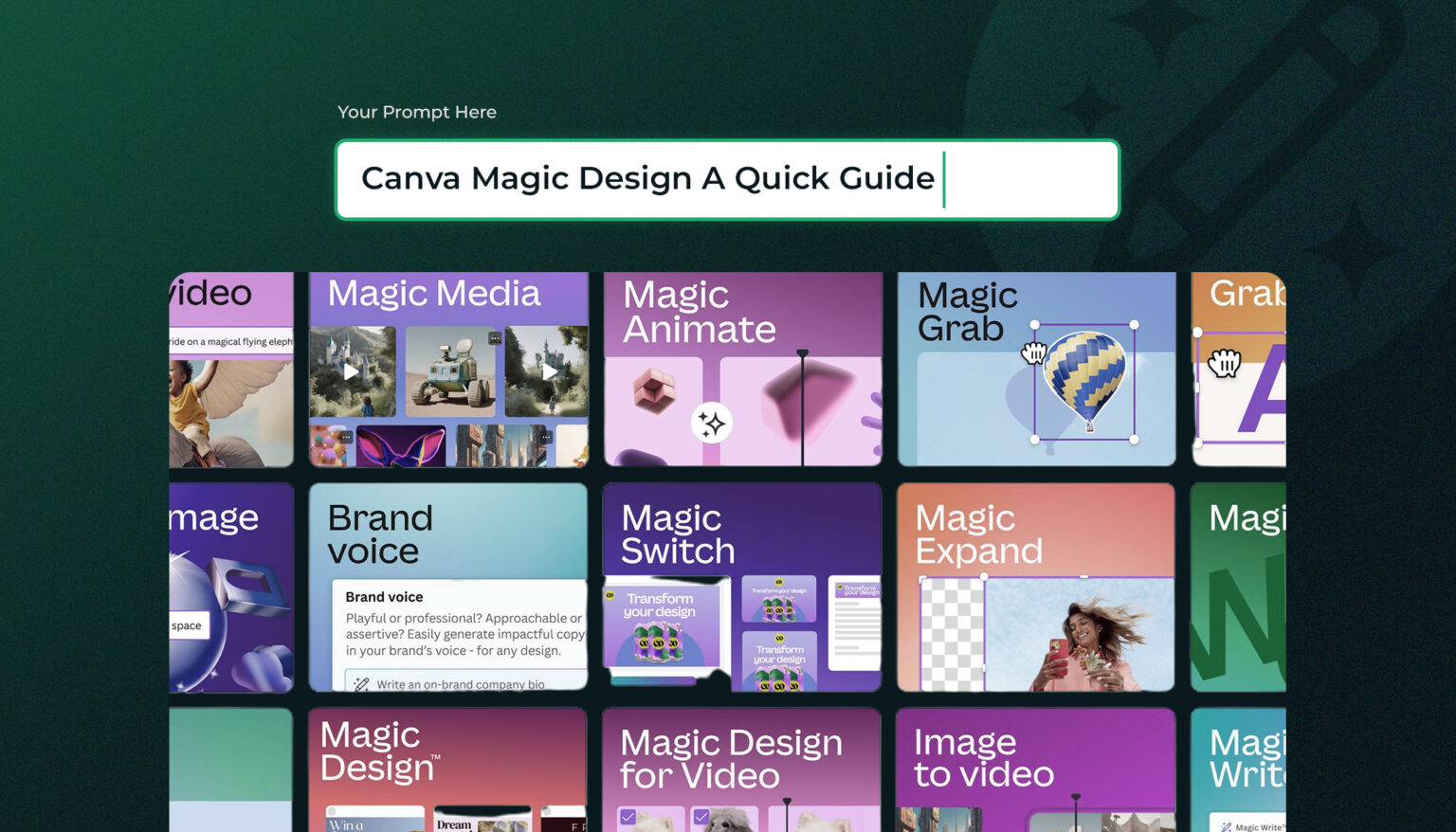 Unlock the power of AI in design with Canva Magic Studio